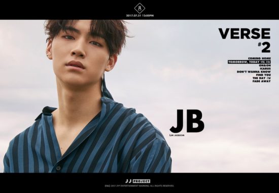 GOT7 : JJ Project propose des photos teasers de JB pour « Verse 2 » – K-GEN