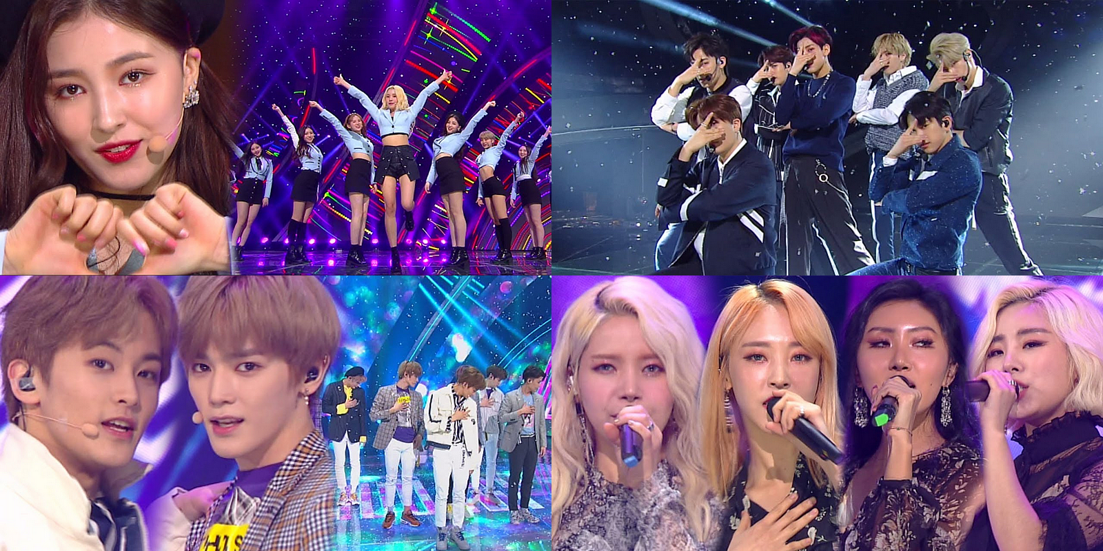 Les performances de l’Inkigayo du 25.03.18 – K-GEN