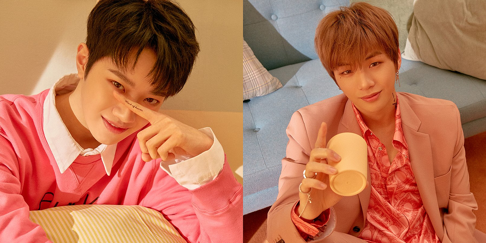 Wanna One : Photos teasers individuelles de Kang Daniel, Kim Jae Hwan ...
