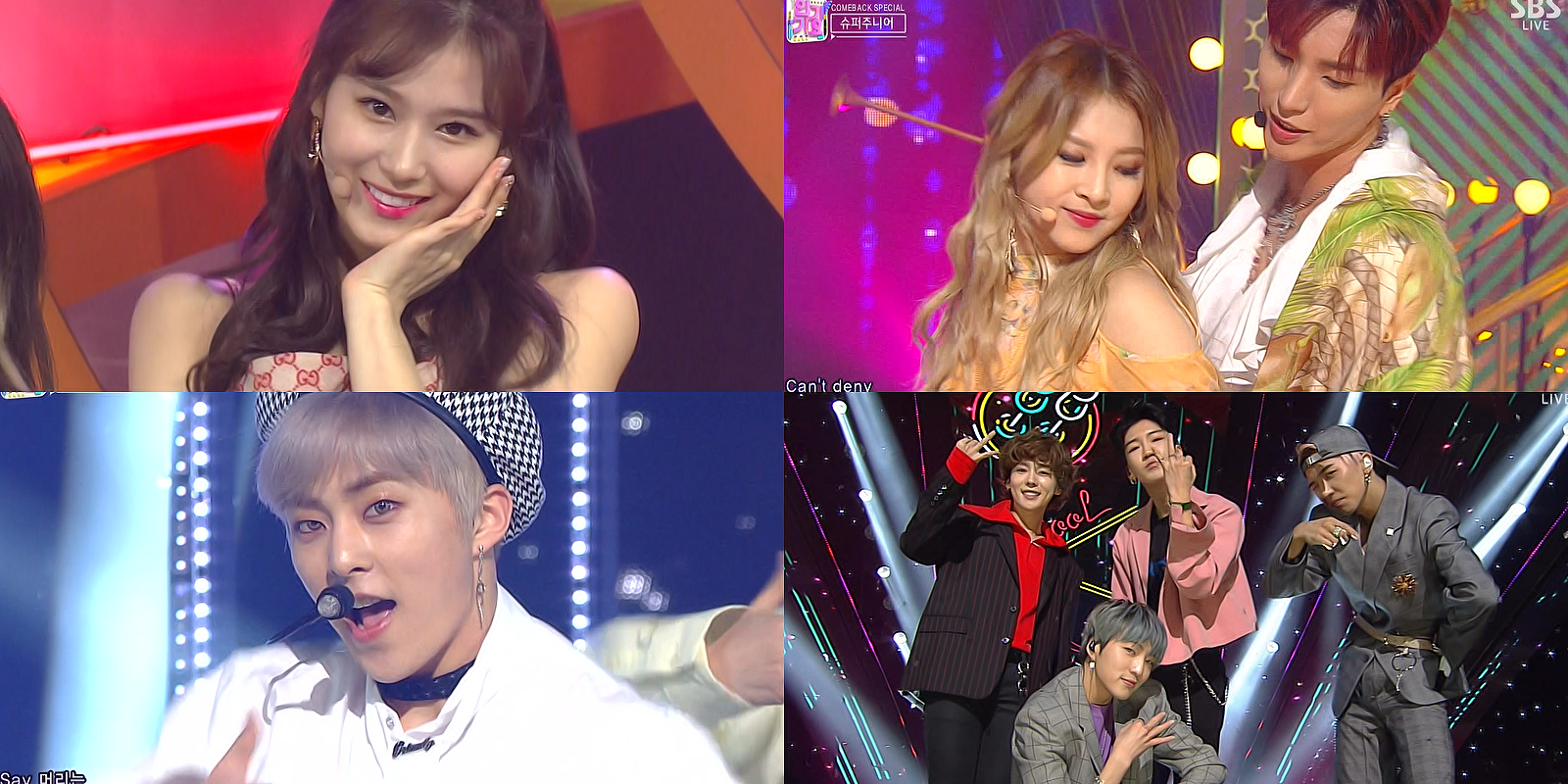 Les performances de l’Inkigayo du 15.04.18 – K-GEN