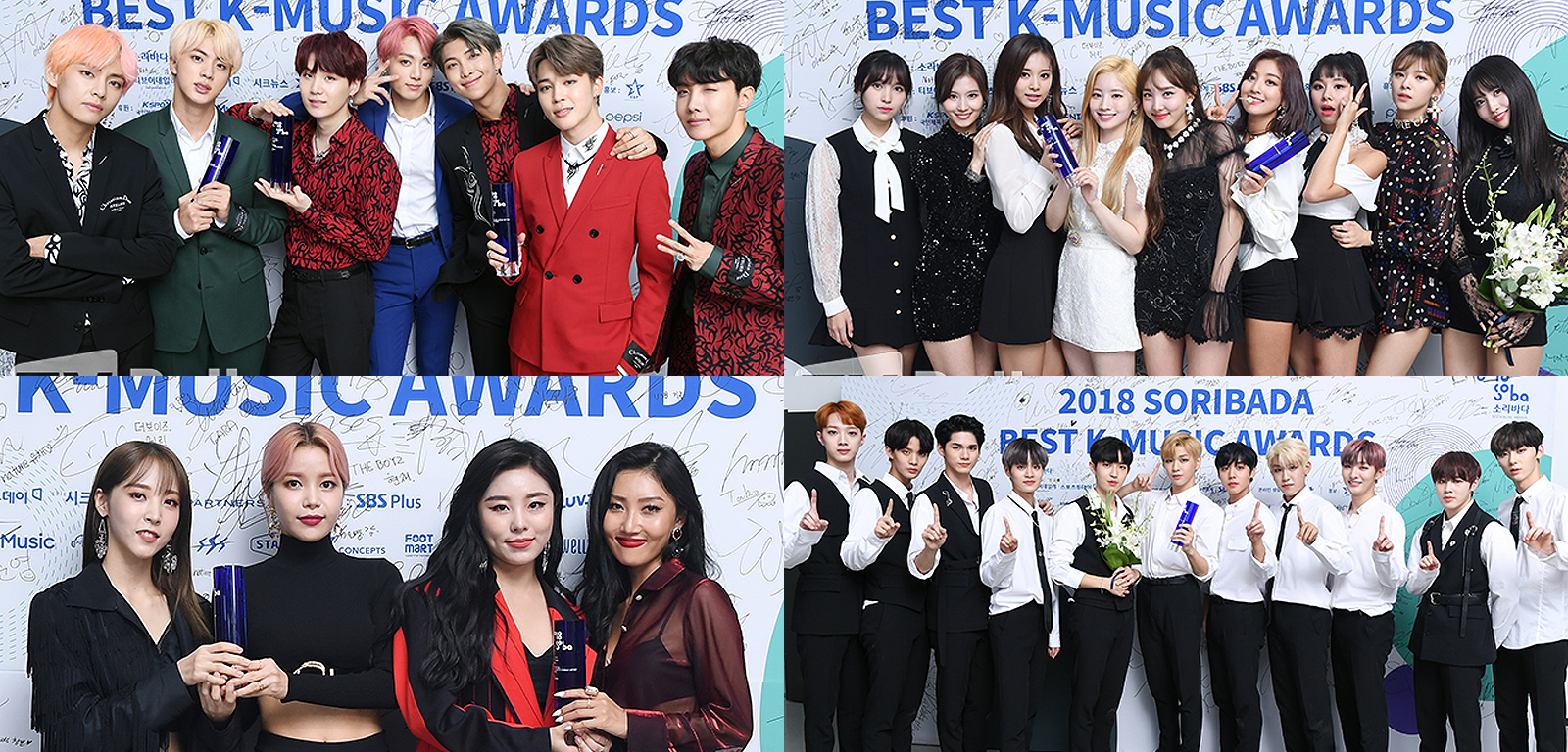 Découvrez les grands gagnants des SORIBADA BEST K-MUSIC AWARDS 2018 – K-GEN