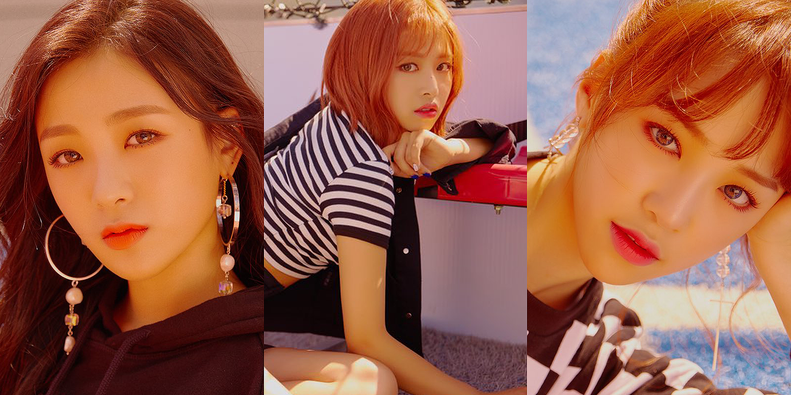 APRIL : Photos teasers individuelles de Jinsol, Rachel et Chaewon pour « the Ruby» – K-GEN