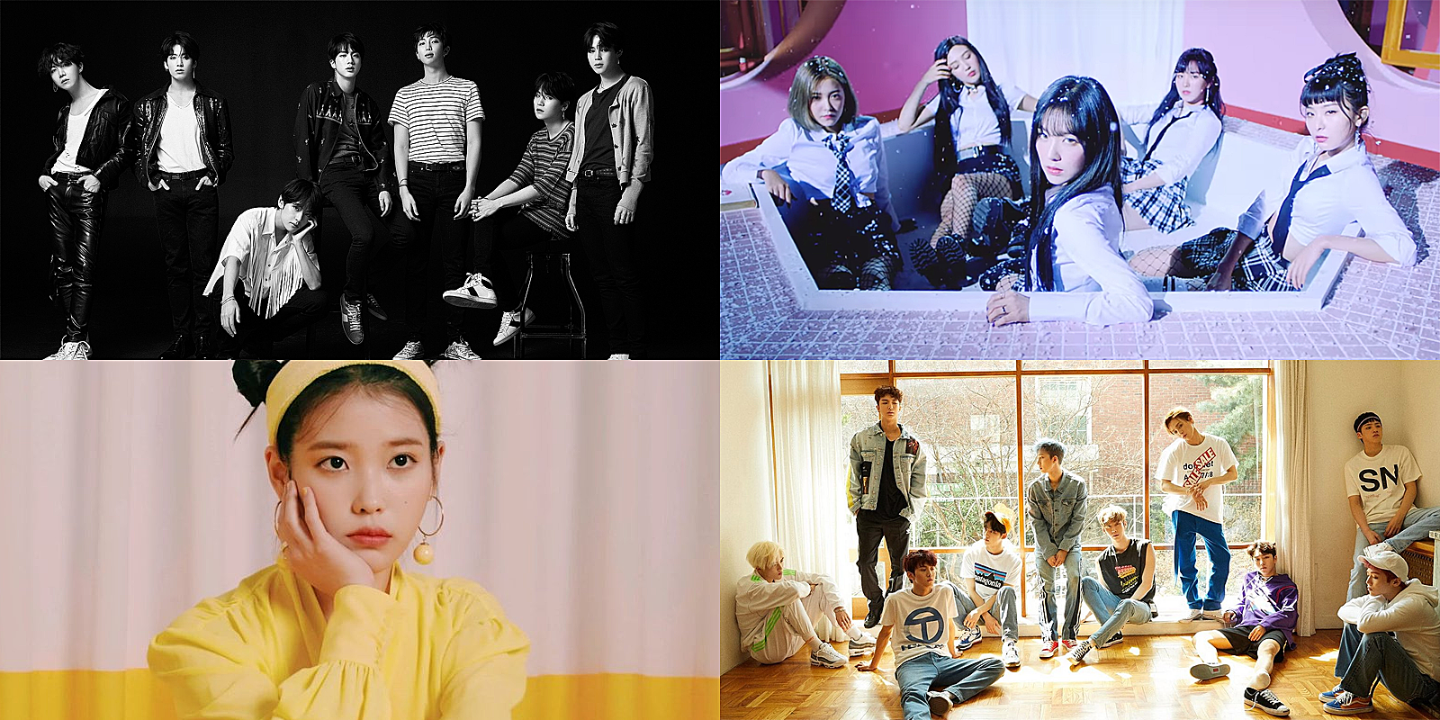 BTS, Red Velvet, PENTAGON et IU cités parmi les meilleures chansons de ...