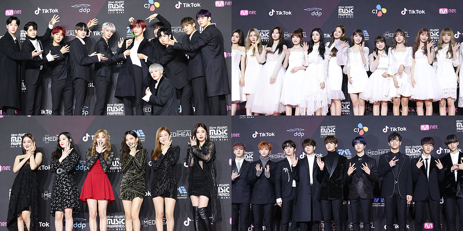 Découvrez les stars sur le tapis rouge de la 1ère journée des MAMA 2018 ...