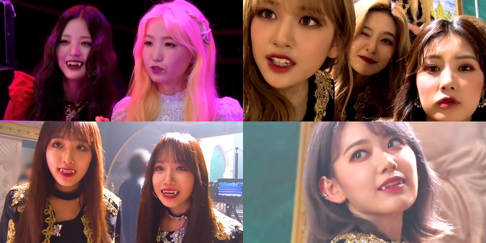 IZ*ONE vous emmène dans les coulisses du MV de « Vampire » – K-GEN