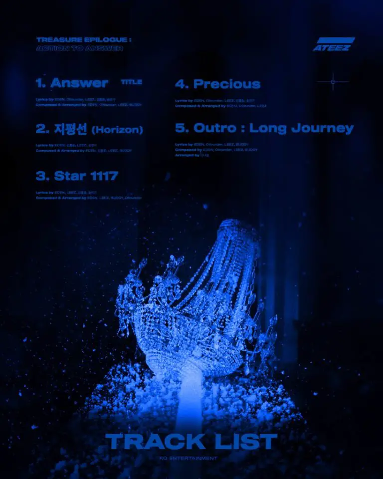 ATEEZ dévoile la tracklist de « Action To Answer » – K-GEN