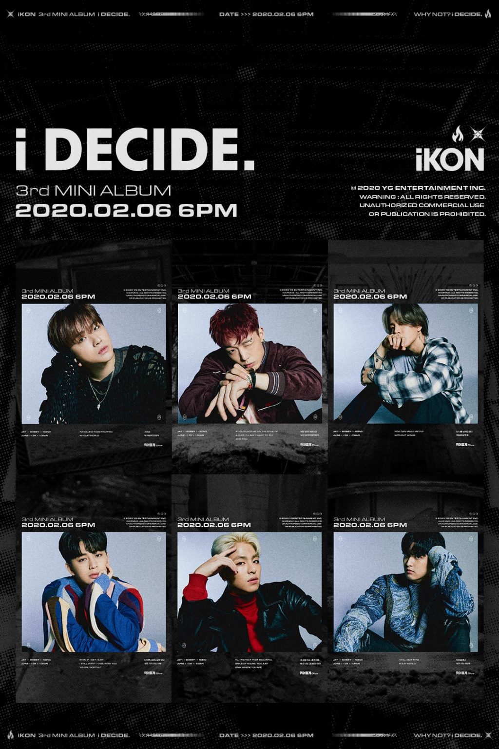 iKON met en ligne de nouvelles photos teasers et la tracklist pour son ...