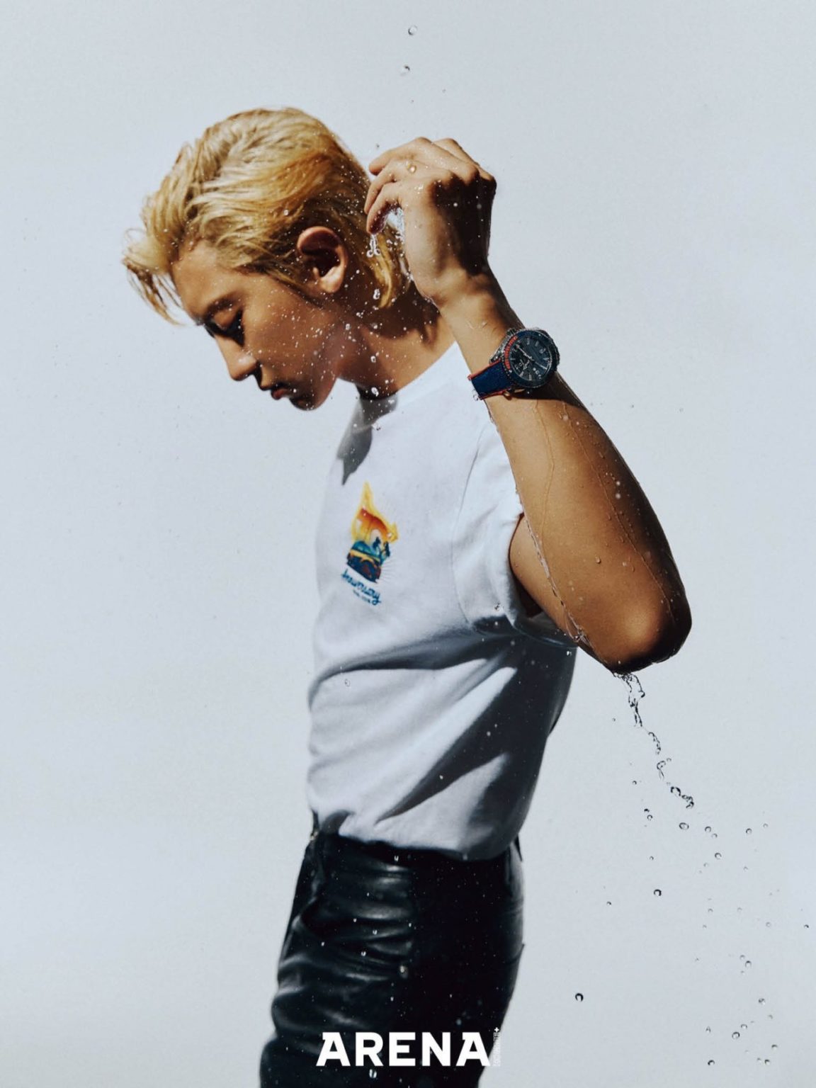 Chanyeol (EXO) pose en couverture de Arena Homme+ Korea – K-GEN