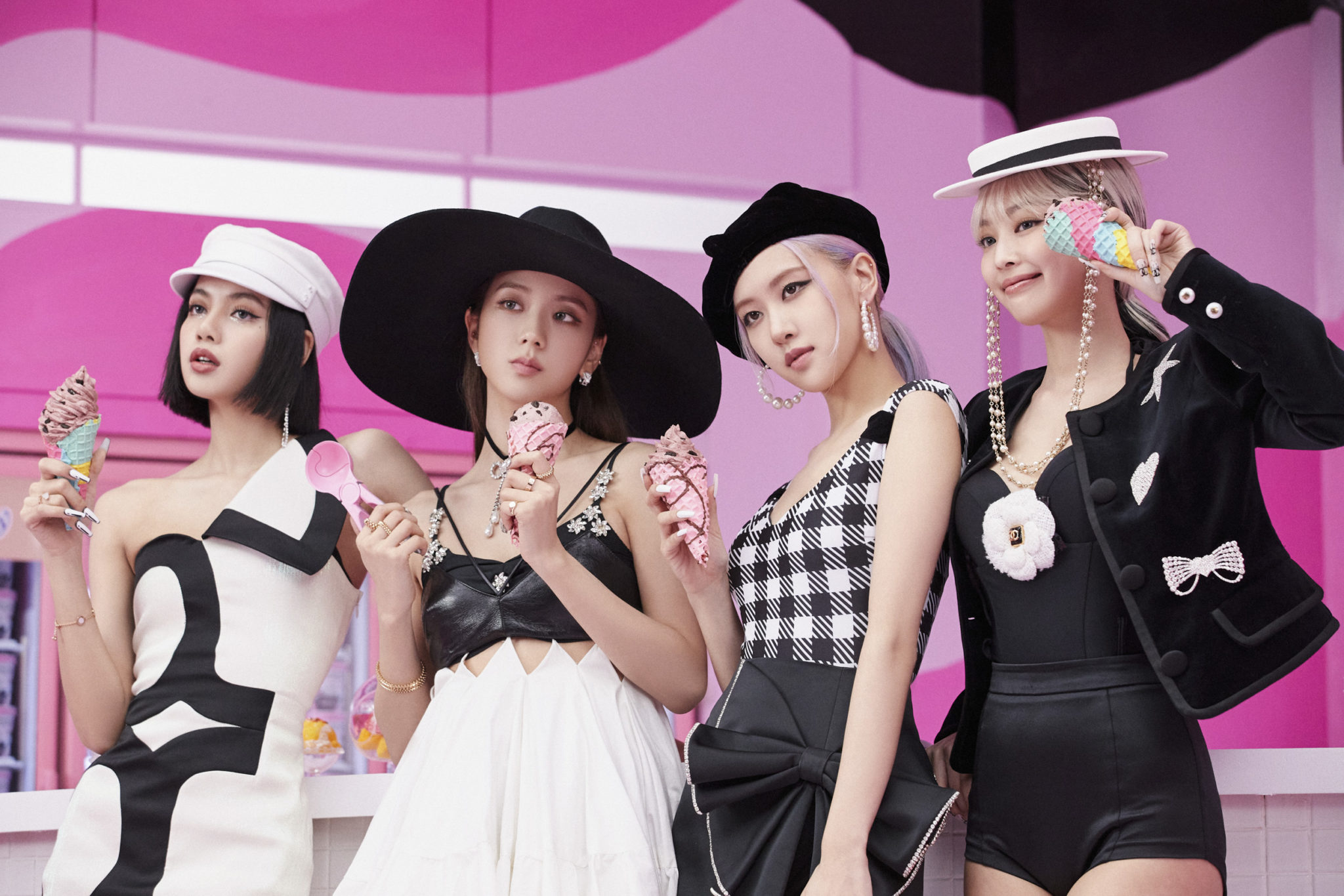 Imagedetailblackpink Devoile Des Photos Dans Les Coulisses Du Mv De Ice Cream 2022 09 05204139