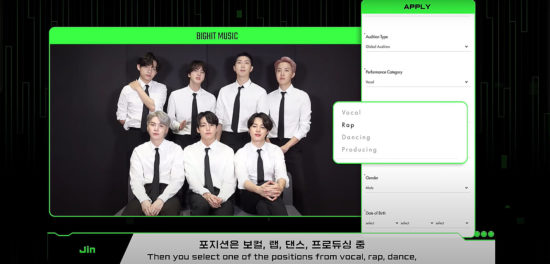 Big Hit Music lance des auditions mondiales pour trouver les membres de ...