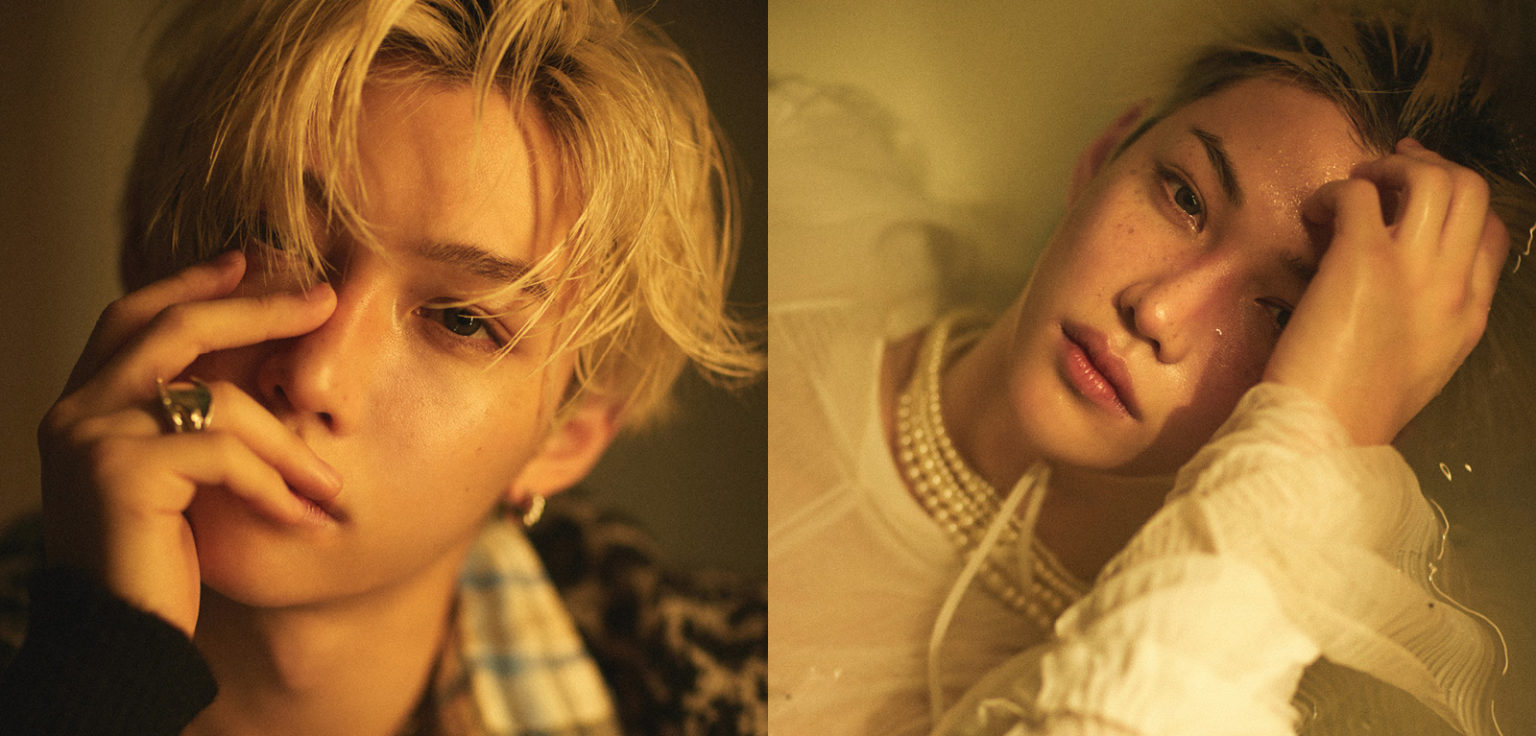 Felix (Stray Kids) pose pour Singles Korea – K-GEN