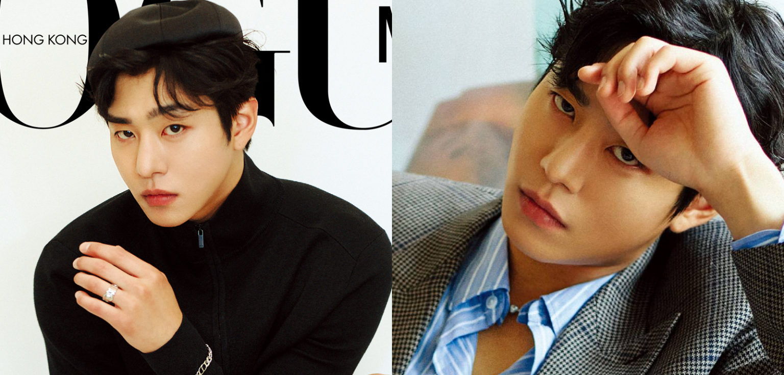 Ahn Hyo Seop pose en couverture de VOGUE MAN Hong Kong – K-GEN