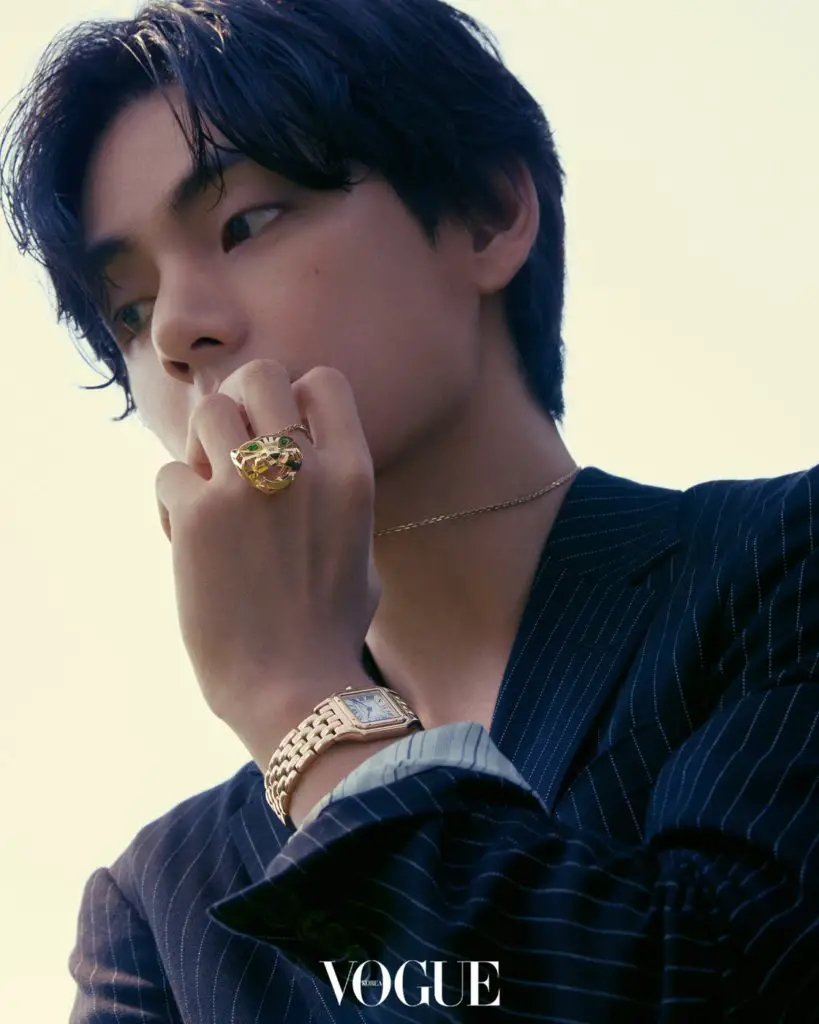 Bts Vogue Korea Dévoile De Nouvelles Photos De V Pour Cartier K Gen