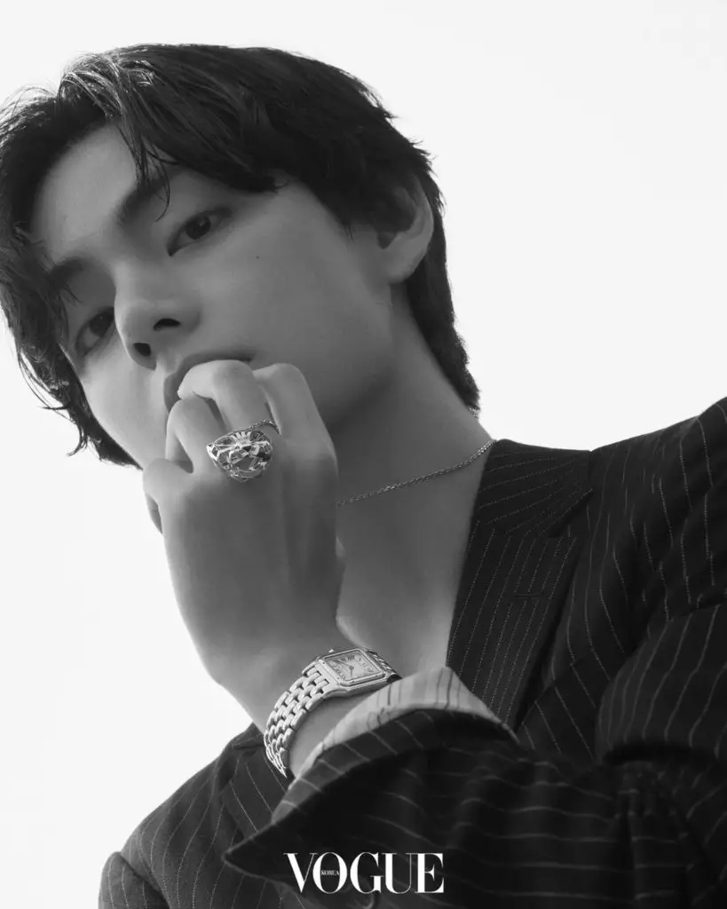 BTS : VOGUE KOREA dévoile de nouvelles photos de V pour Cartier – K-GEN