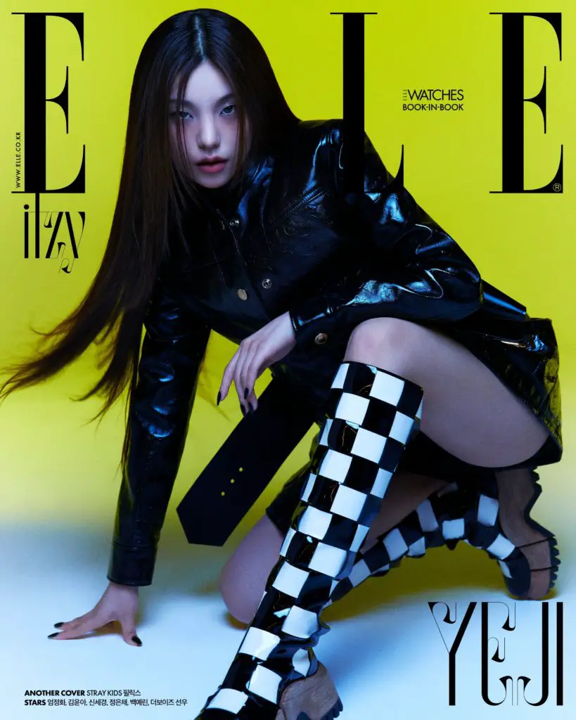 Yeji (ITZY) et Felix (Stray Kids) sont en couverture de ELLE KOREA pour Louis Vuitton – K-GEN