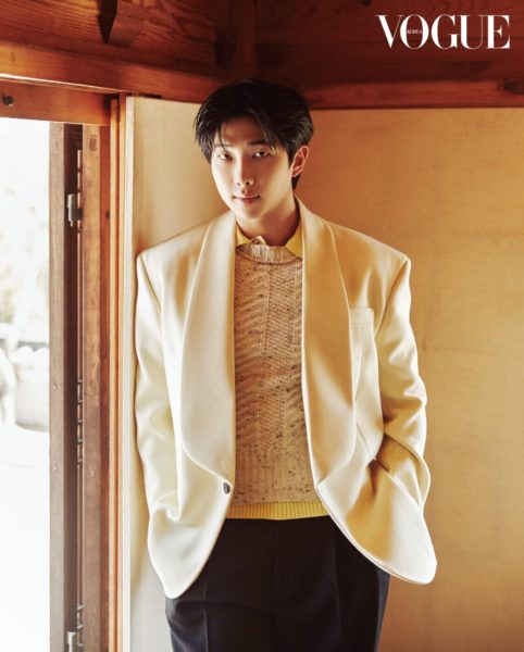 RM (BTS) pose en couverture de VOGUE KOREA pour Bottega Veneta – K-GEN