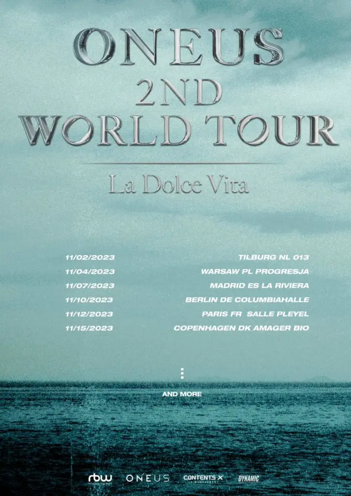 ONEUS annonce la date de son concert en France – K-GEN
