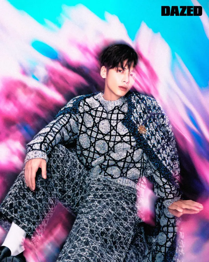 TXT pose en couverture de DAZED KOREA pour Dior – K-GEN