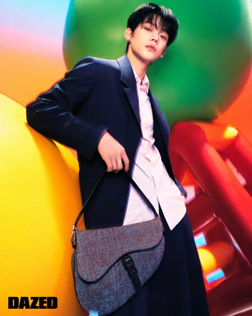 TXT pose en couverture de DAZED KOREA pour Dior – K-GEN