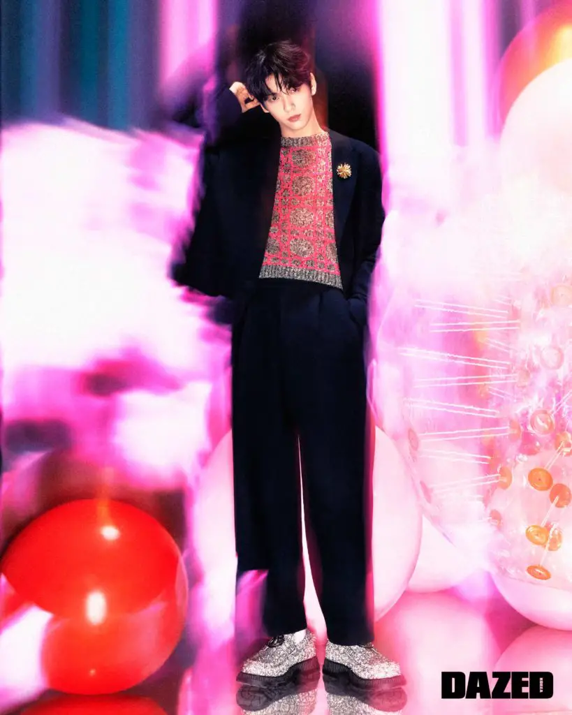 TXT pose en couverture de DAZED KOREA pour Dior – K-GEN