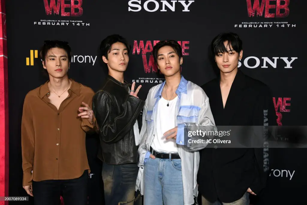 THE BOYZ : Juyeon, Kevin, Jacob et Eric assistent à l’avant première mondiale de ‘Madame Web’ à ...