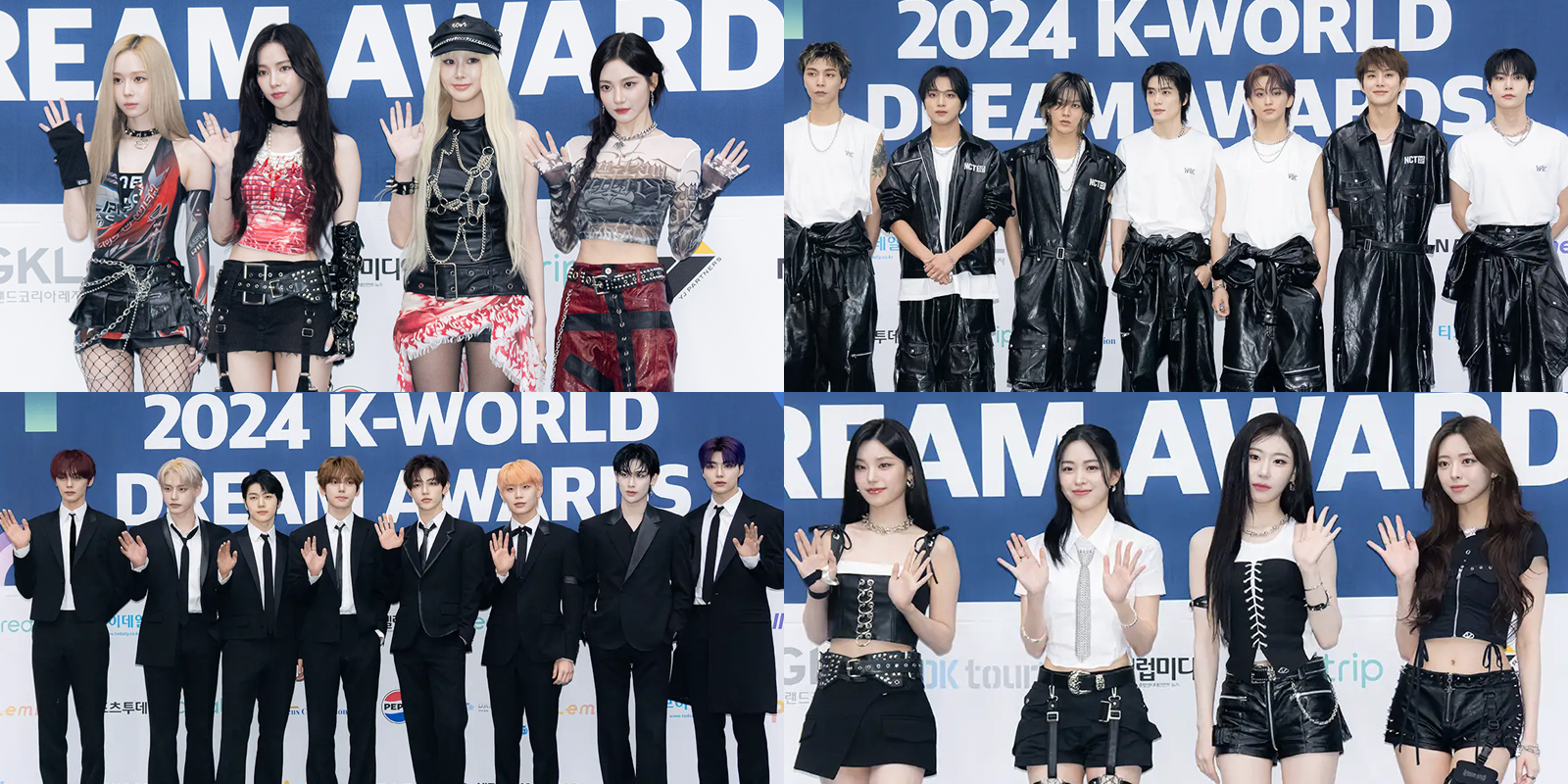 2024 K-WORLD DREAM AWARDS : Photos des stars de K-Pop sur le tapis rouge – K-GEN