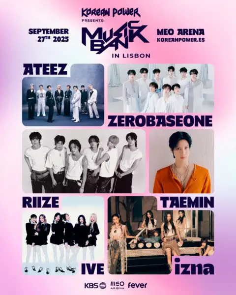 Music Bank in Lisbon 2025 : Lineup et infos sur la billetterie – K-GEN