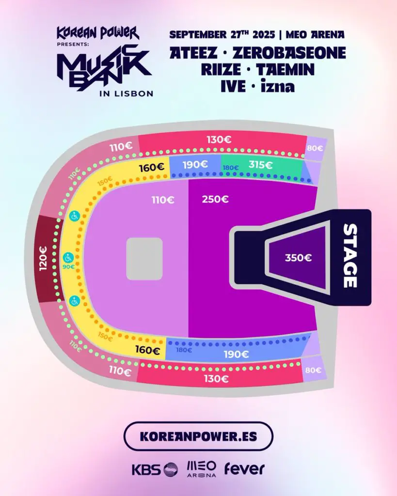 Music Bank in Lisbon 2025 : Le prix des places ! – K-GEN